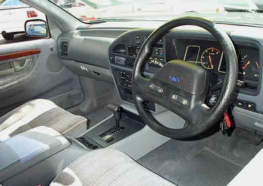 NC Fairlane Ghia interior Series II